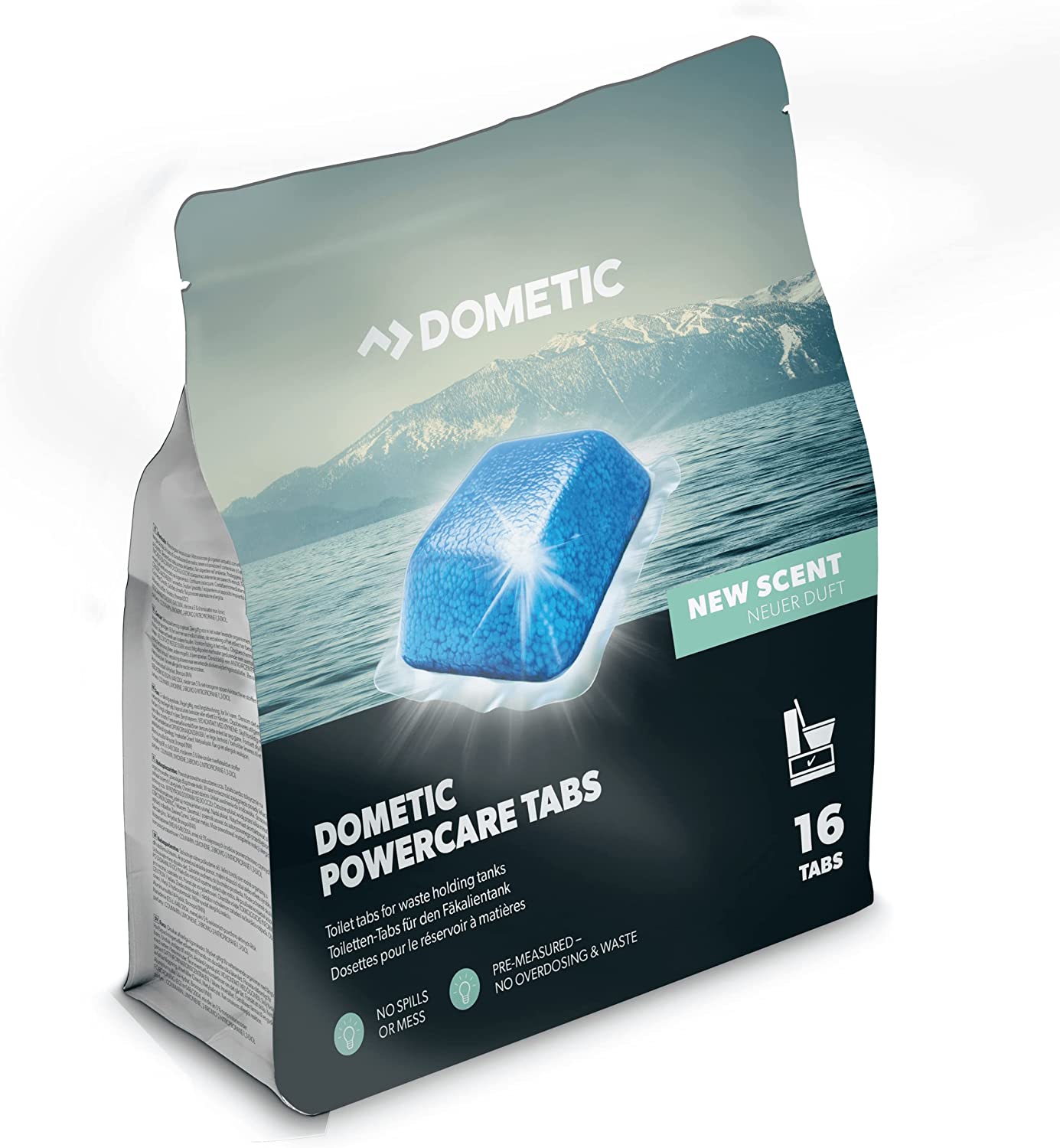 NEW DOMETIC PowerCare Tabs, Sanitation Additive Pods for Waste Holding ...